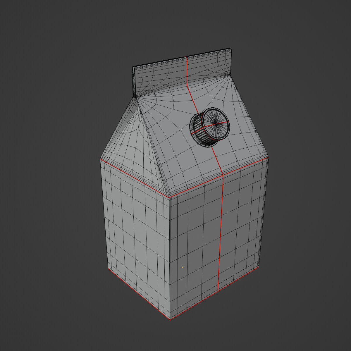 Packing Milk 01 - 3D Model by Sergey_Anzurov