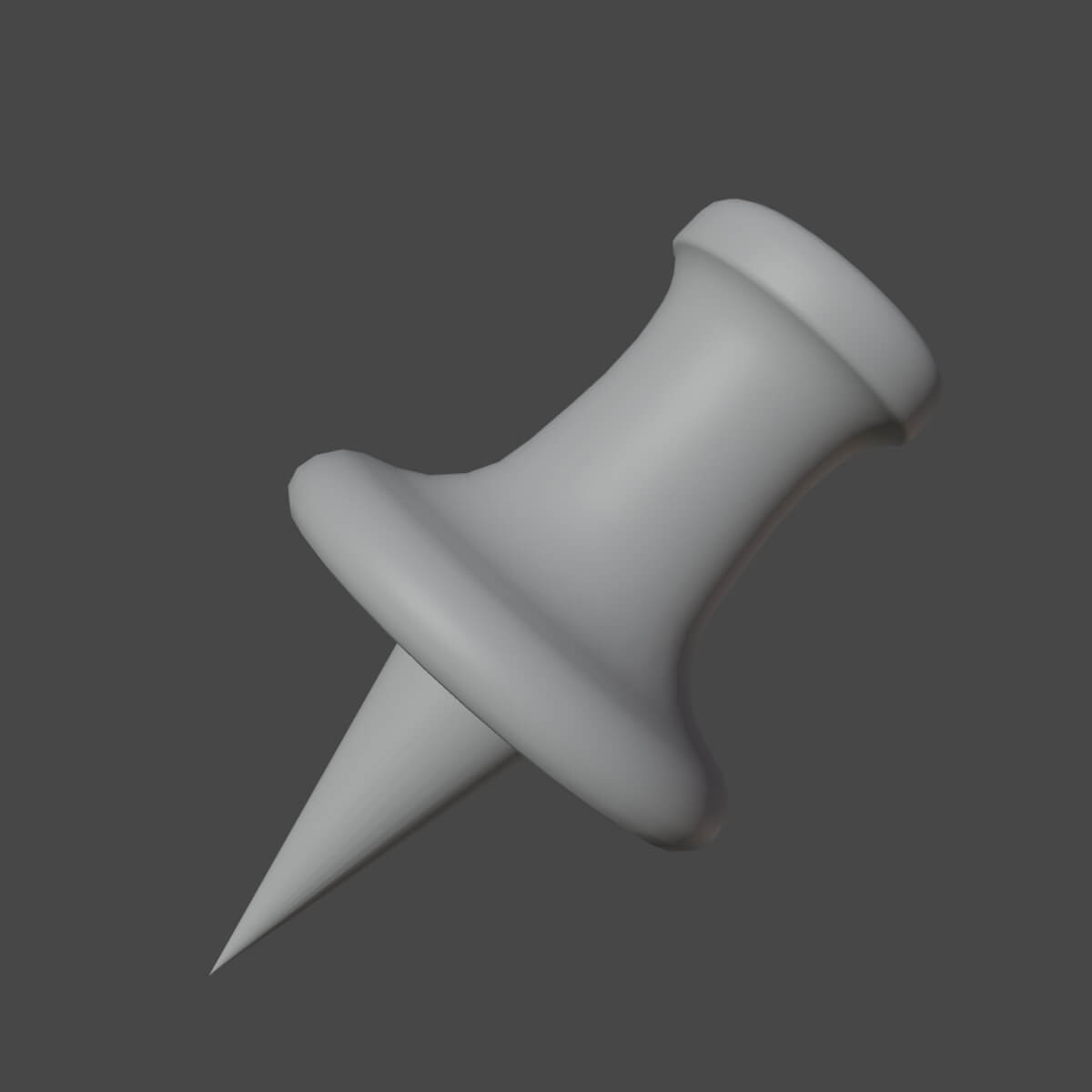 Plastic Push Pin 08 - 3D Model by Sergey_Anzurov