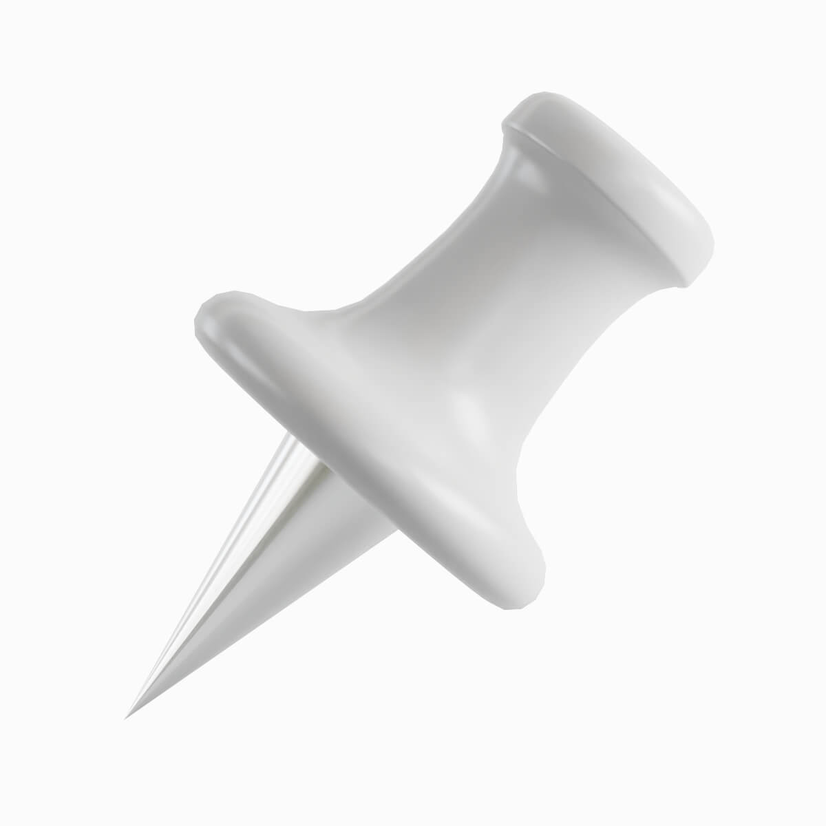 Plastic Pushpin 04 - 3D Model by Sergey_Anzurov