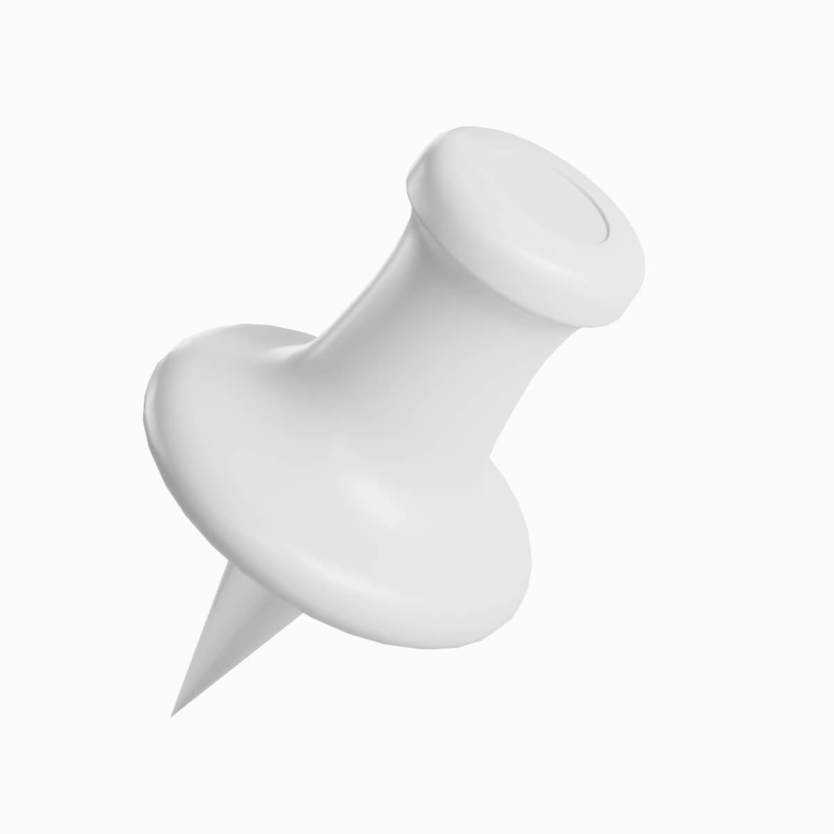 Plastic Pushpin 04 - 3D Model by Sergey_Anzurov