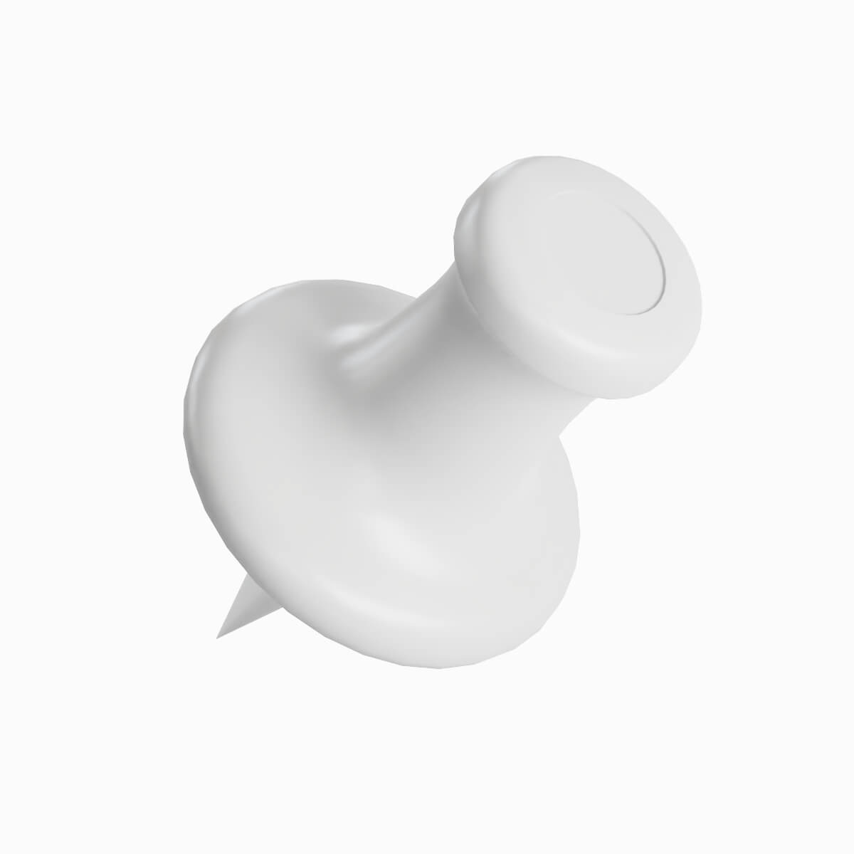 Plastic Pushpin 04 - 3D Model by Sergey_Anzurov
