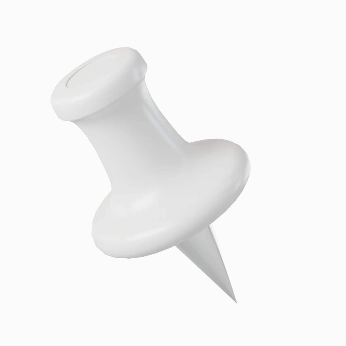 Plastic Pushpin 04 - 3D Model by Sergey_Anzurov