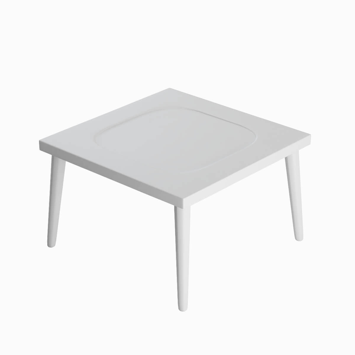 Plastic Table 05 - 3D Model by Sergey_Anzurov