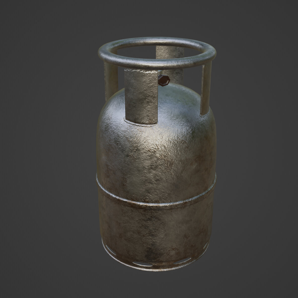 Propane Gas Balloon 01 - 3D Model by Sergey_Anzurov