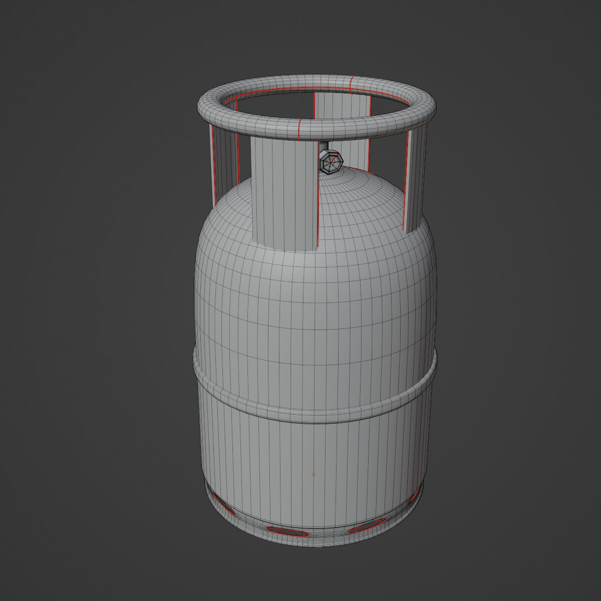 Propane Gas Balloon 03 - 3D Model by Sergey_Anzurov