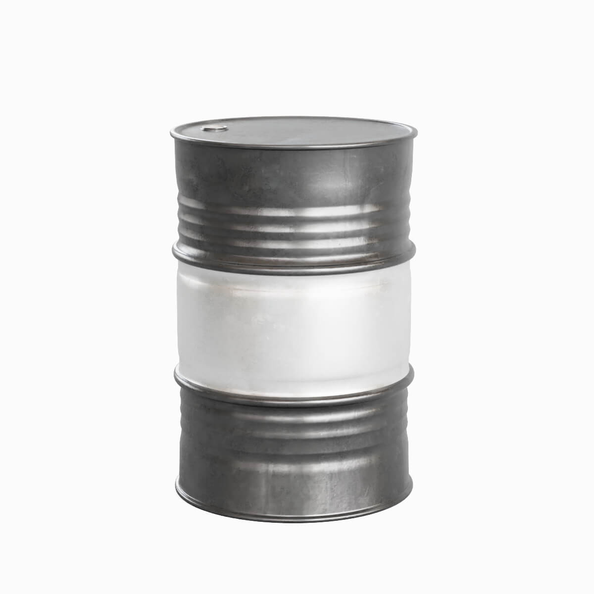 Steel Barrel 04 - 3D Model by Sergey_Anzurov