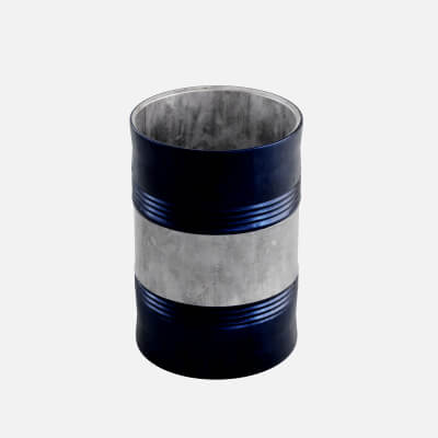 Steel Barrel B 02 - 3D Model by Sergey_Anzurov