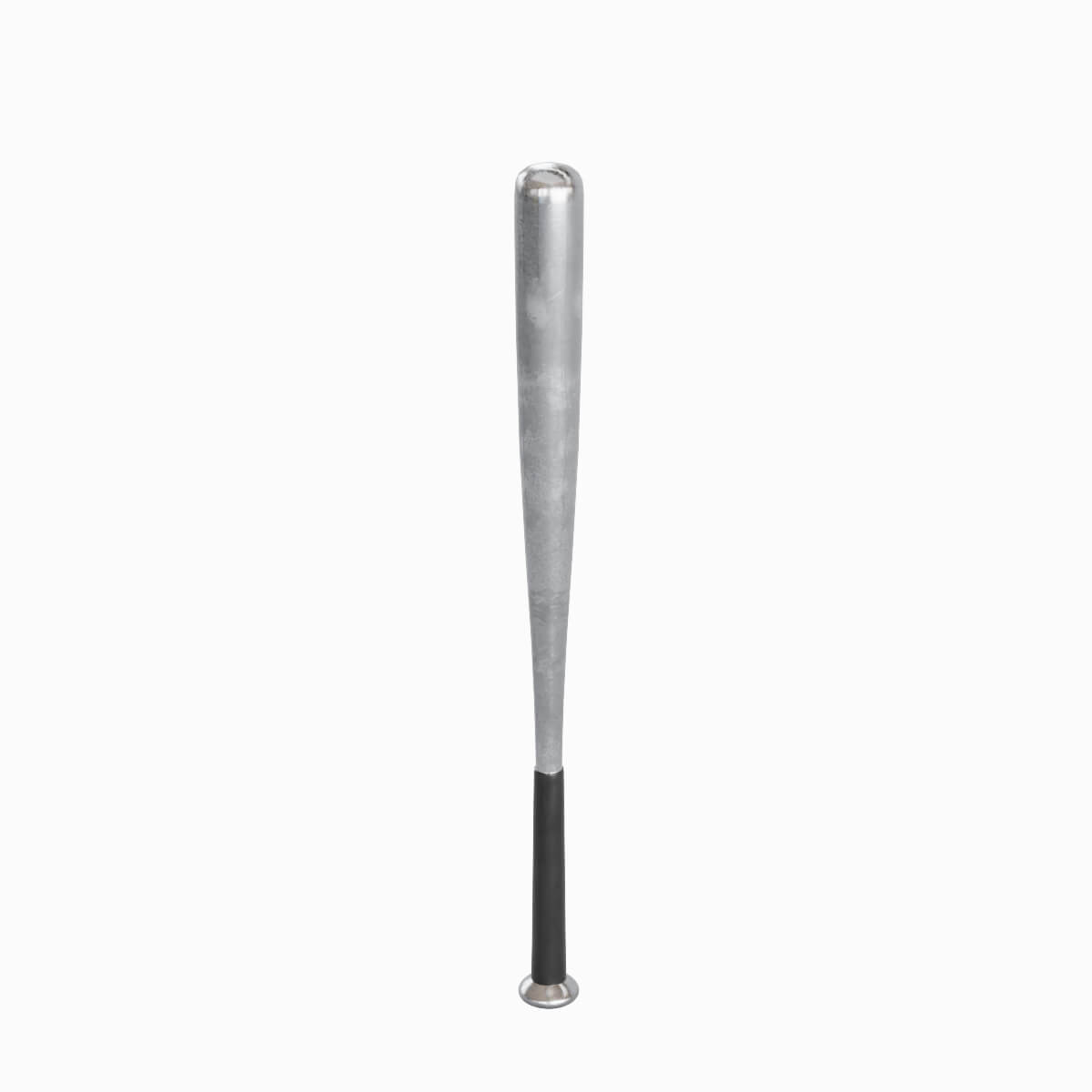 Steel Baseball Bat 01 - 3D Model by Sergey_Anzurov