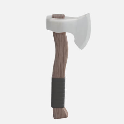Survival Axe 01 - 3D Model by Sergey_Anzurov
