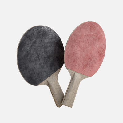 Table Tennis Rackets - 3D Model by Sergey_Anzurov