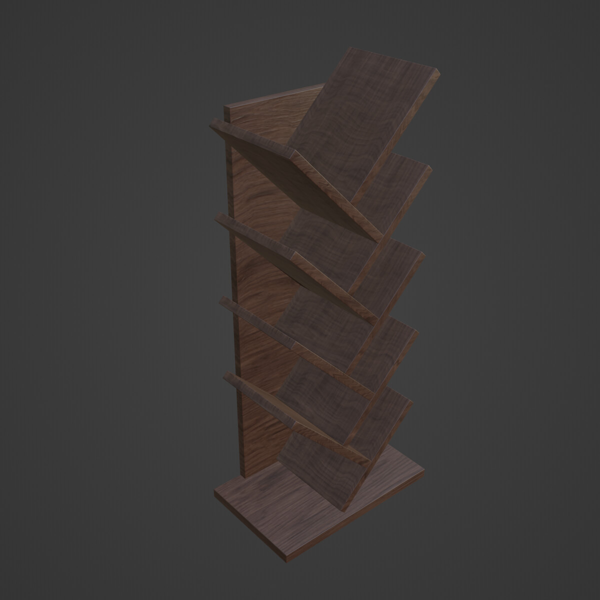Tier - Tree Medium Bookshelf 3D Model by Sergey_Anzurov