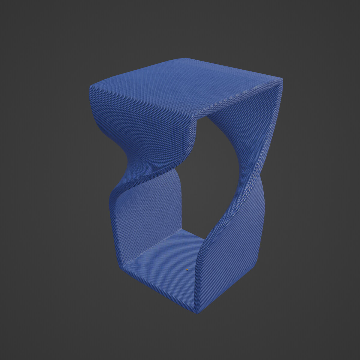 Twisted Stool for Child 03 - 3D Model by Sergey_Anzurov