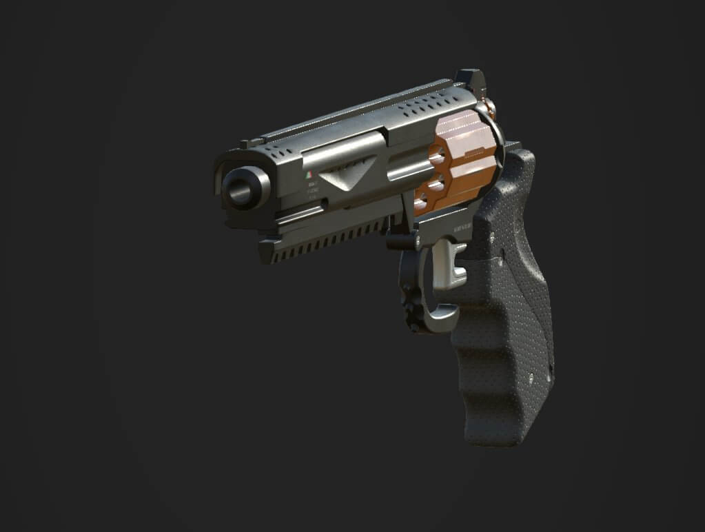 Weapon 8 - 3D Model by sergey971