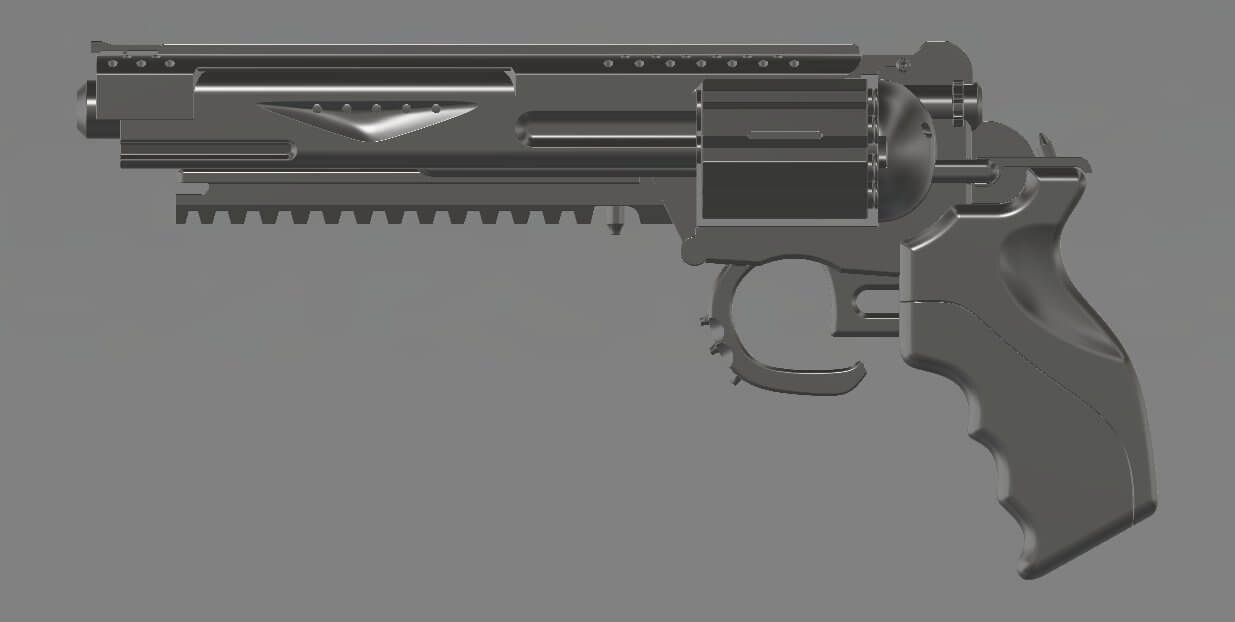 Weapon 8 - 3D Model by sergey971