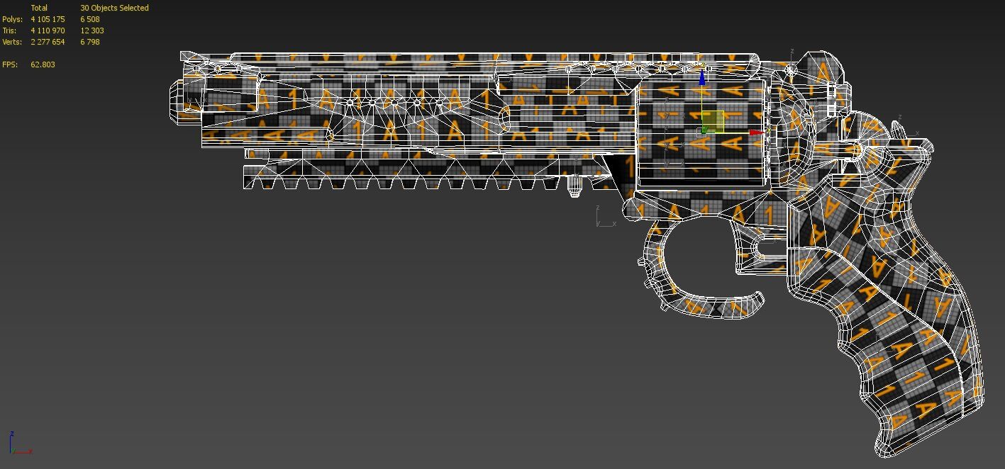 Weapon 8 - 3D Model by sergey971