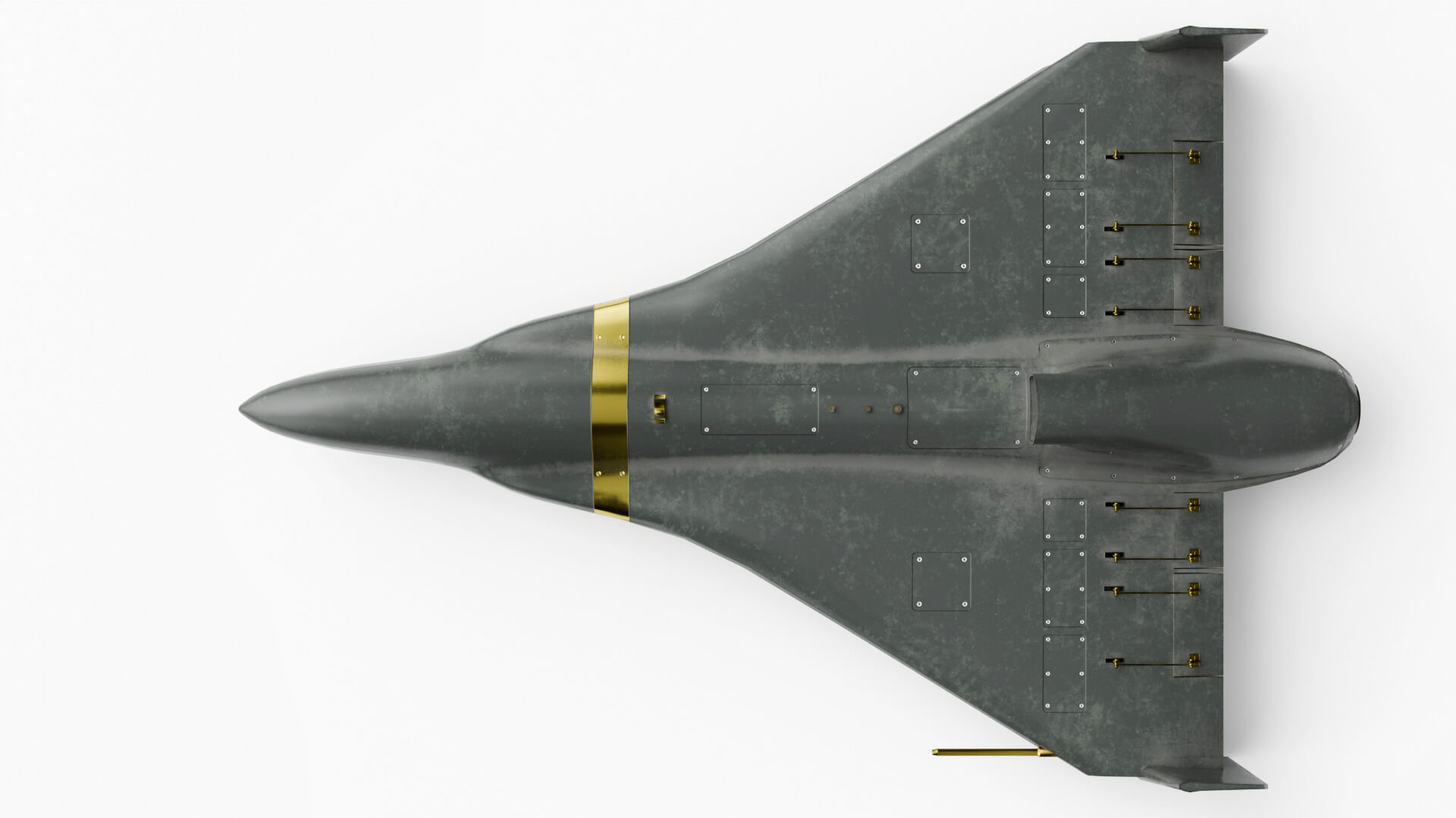 Iranian Military Drone Shahed-238 With Jet Engine 3D Model by sergeydzyuba