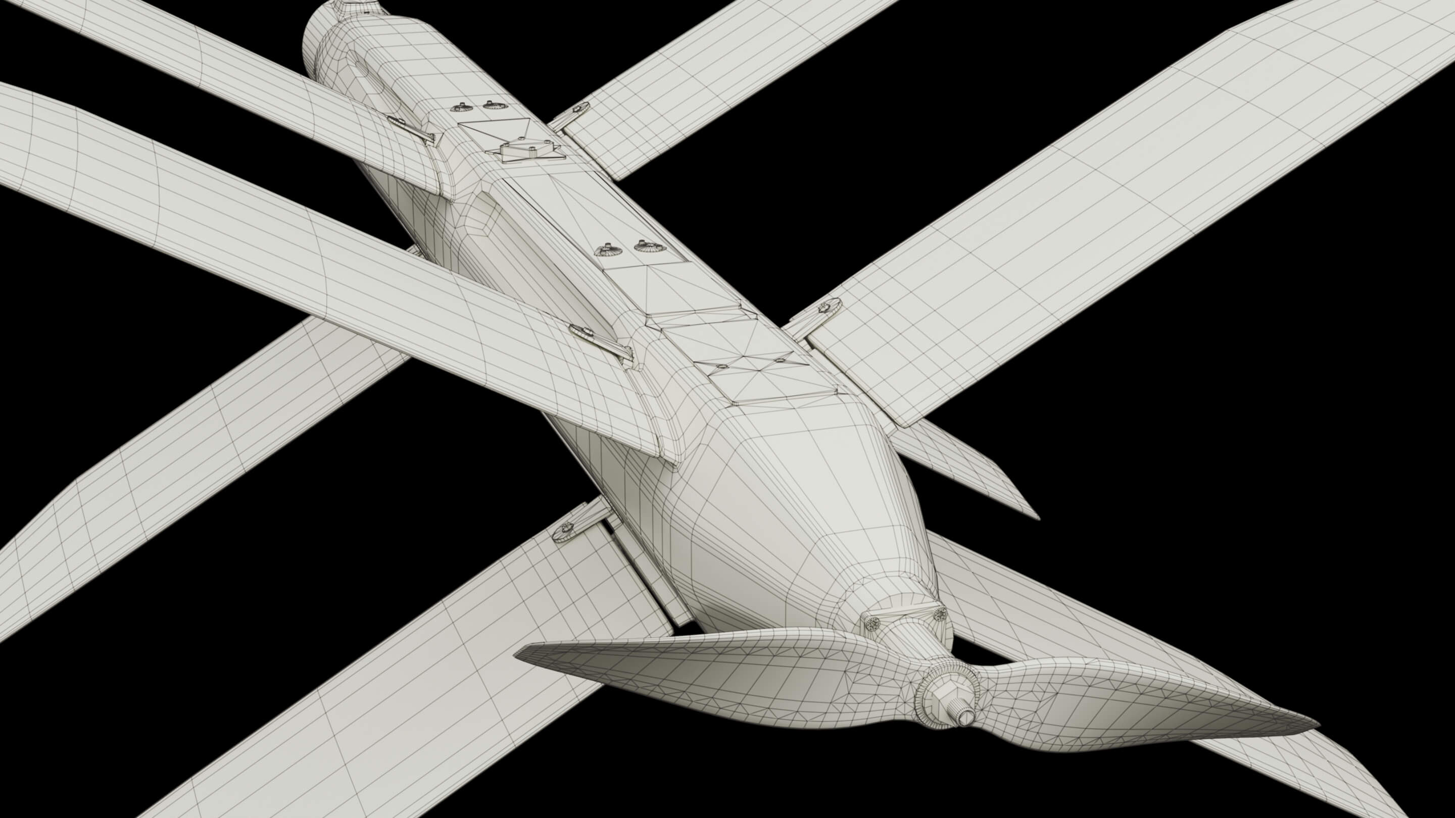 Loitering Munition Lancet Drone - 3D Model by sergeydzyuba