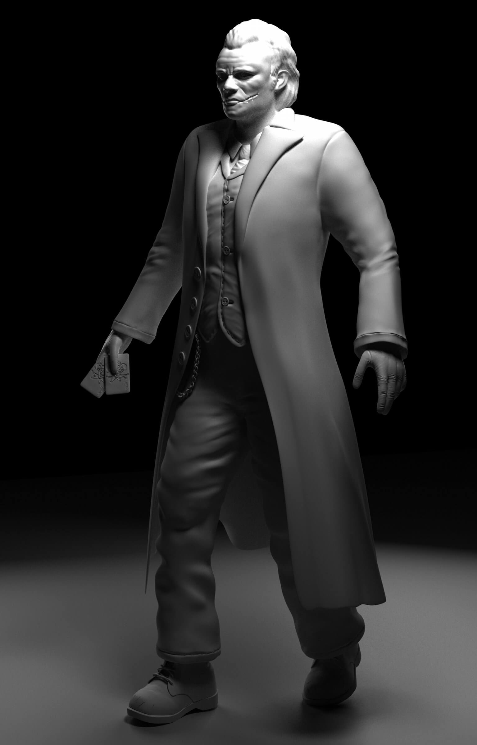 Joker - 3D Model by Serhio