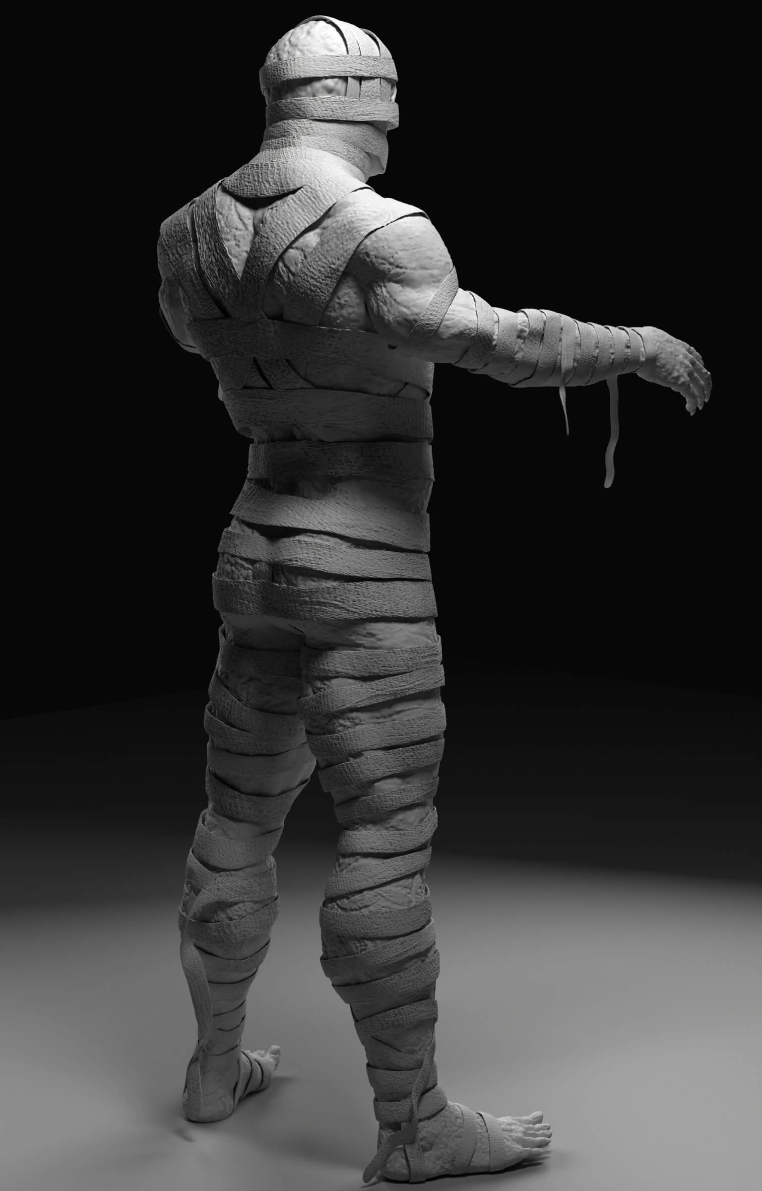 Mummy - 3D Model by Serhio