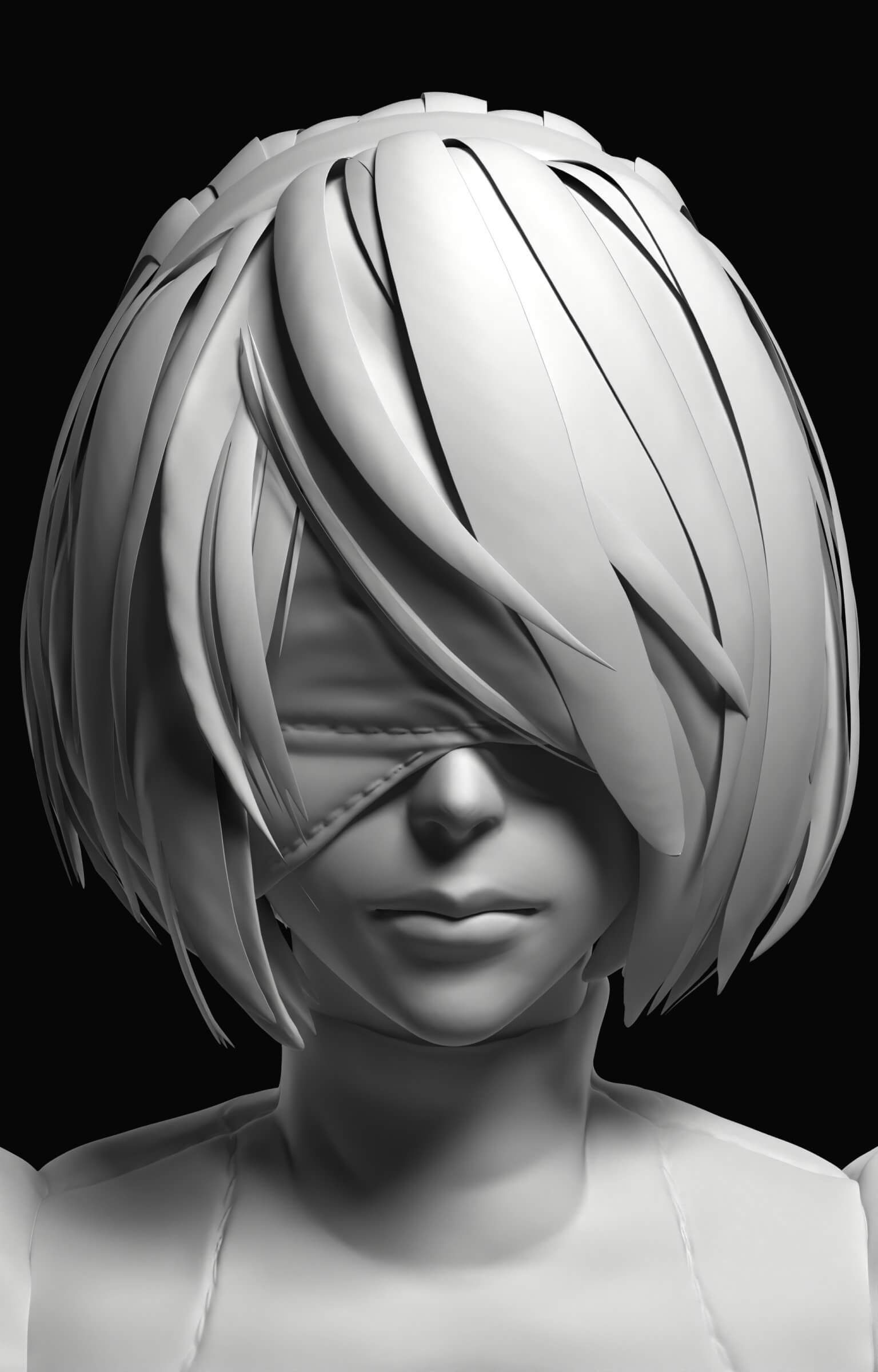 Nier Automata - 3D Model by Serhio