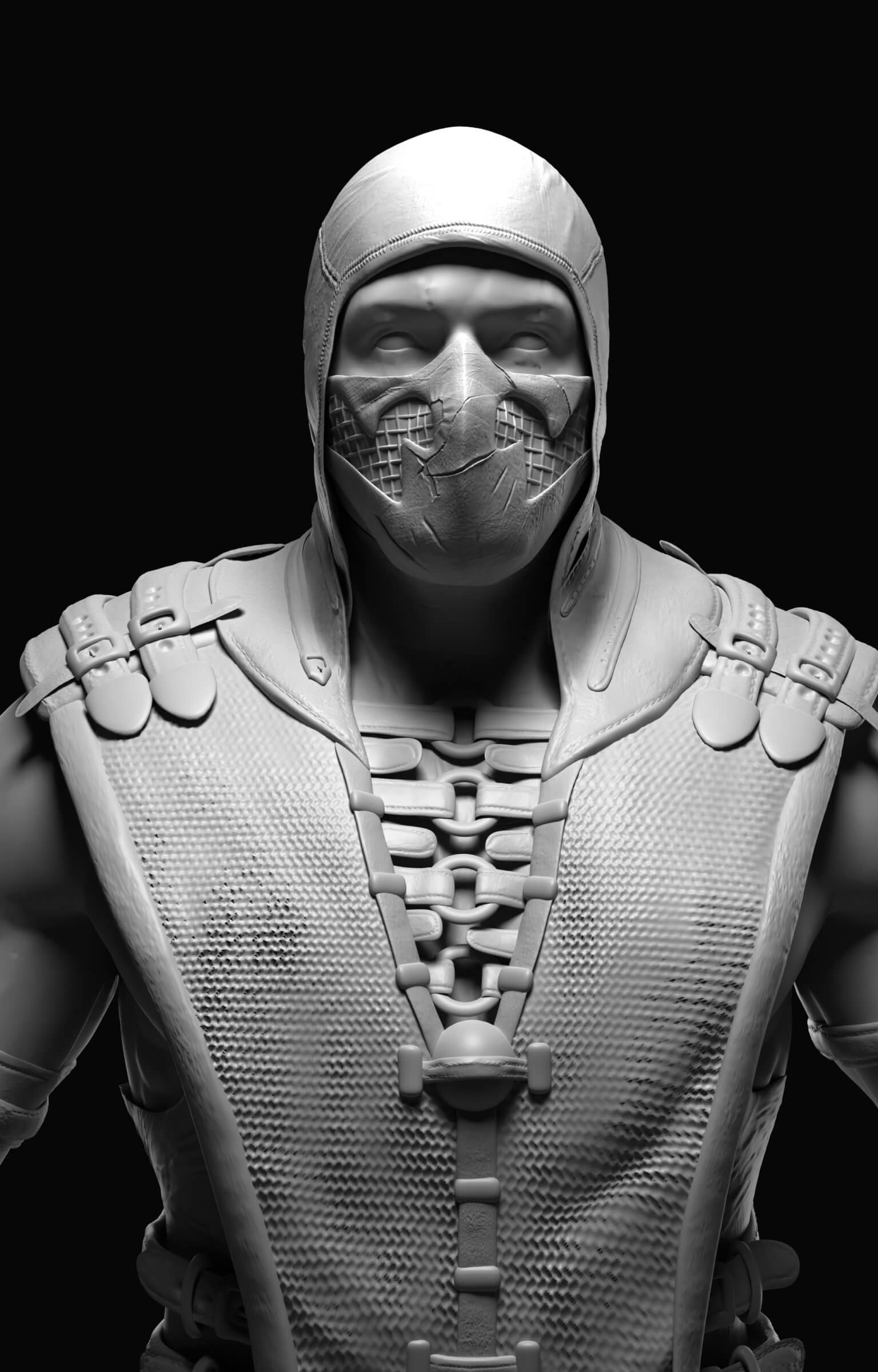 Scorpion Mortal Kombat - 3D Model by Serhio