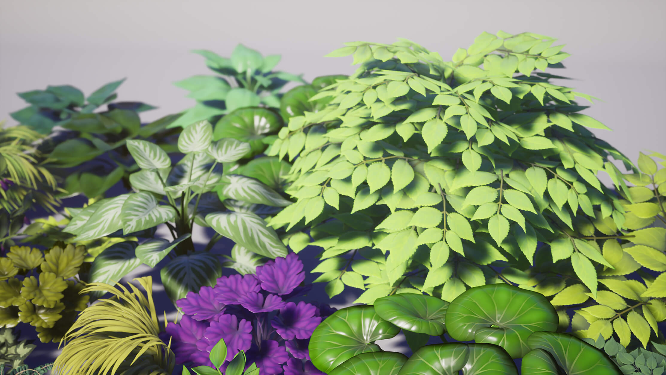 Garden Foliage Pack - 3D Model by seriouscat