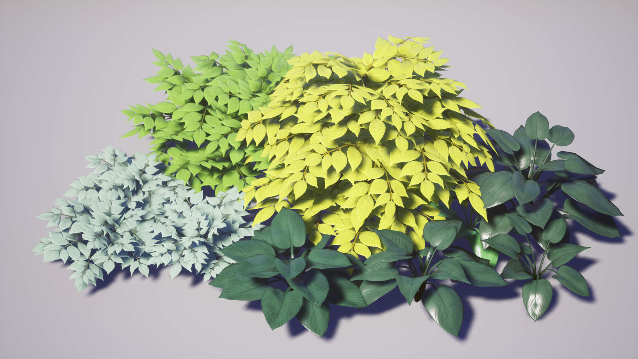 Garden Foliage Pack - 3D Model by seriouscat