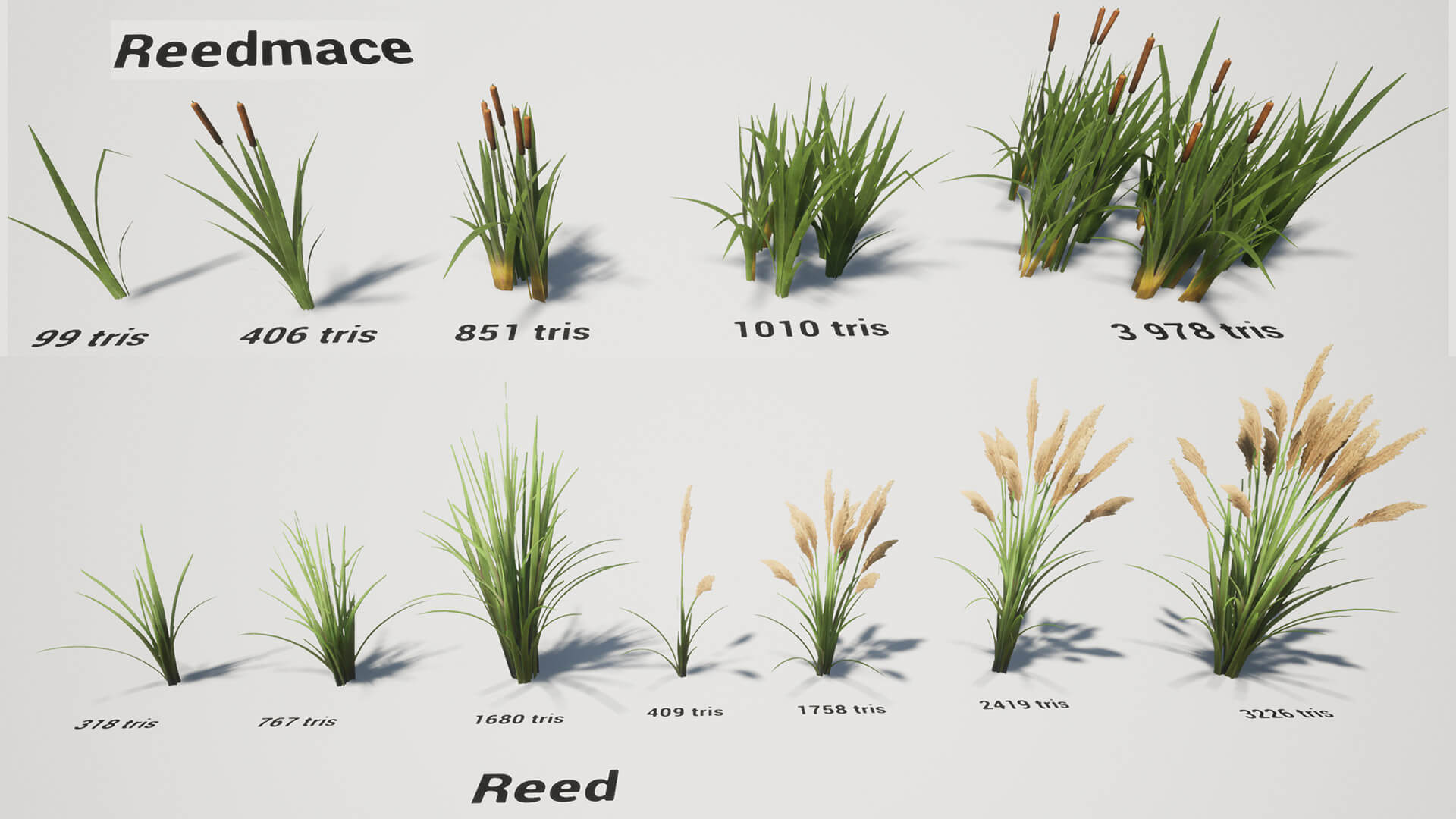 Grass Field Pack - 3D Model by seriouscat