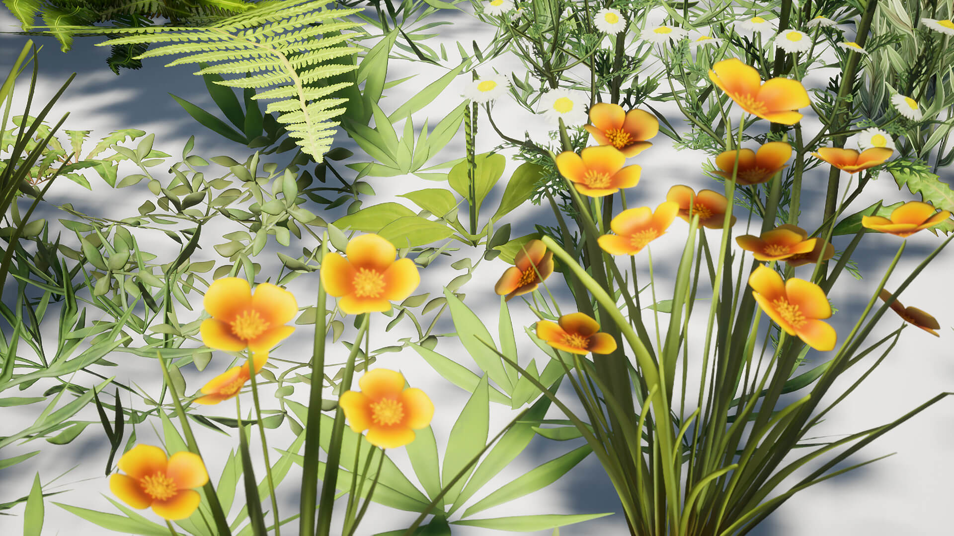 Grass Field Pack - 3D Model by seriouscat