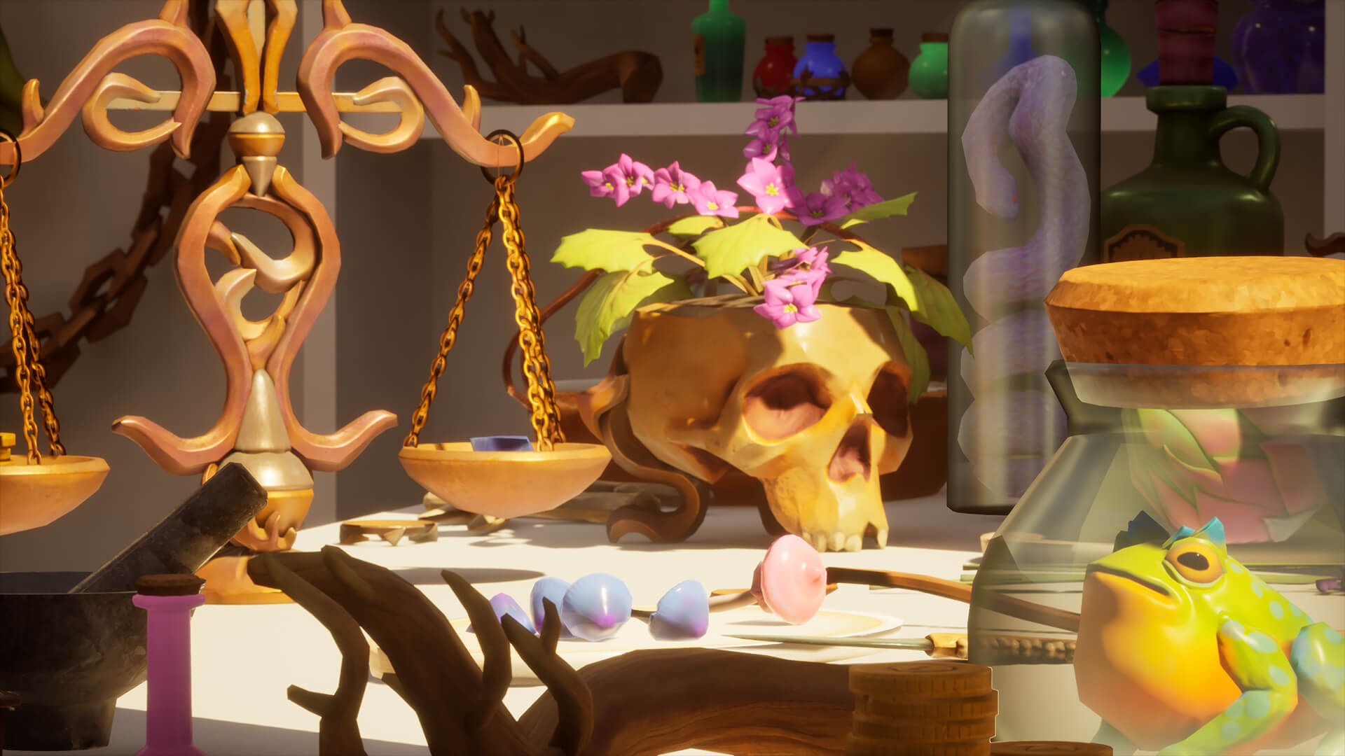 Potion Props Pack - 3D Model by seriouscat