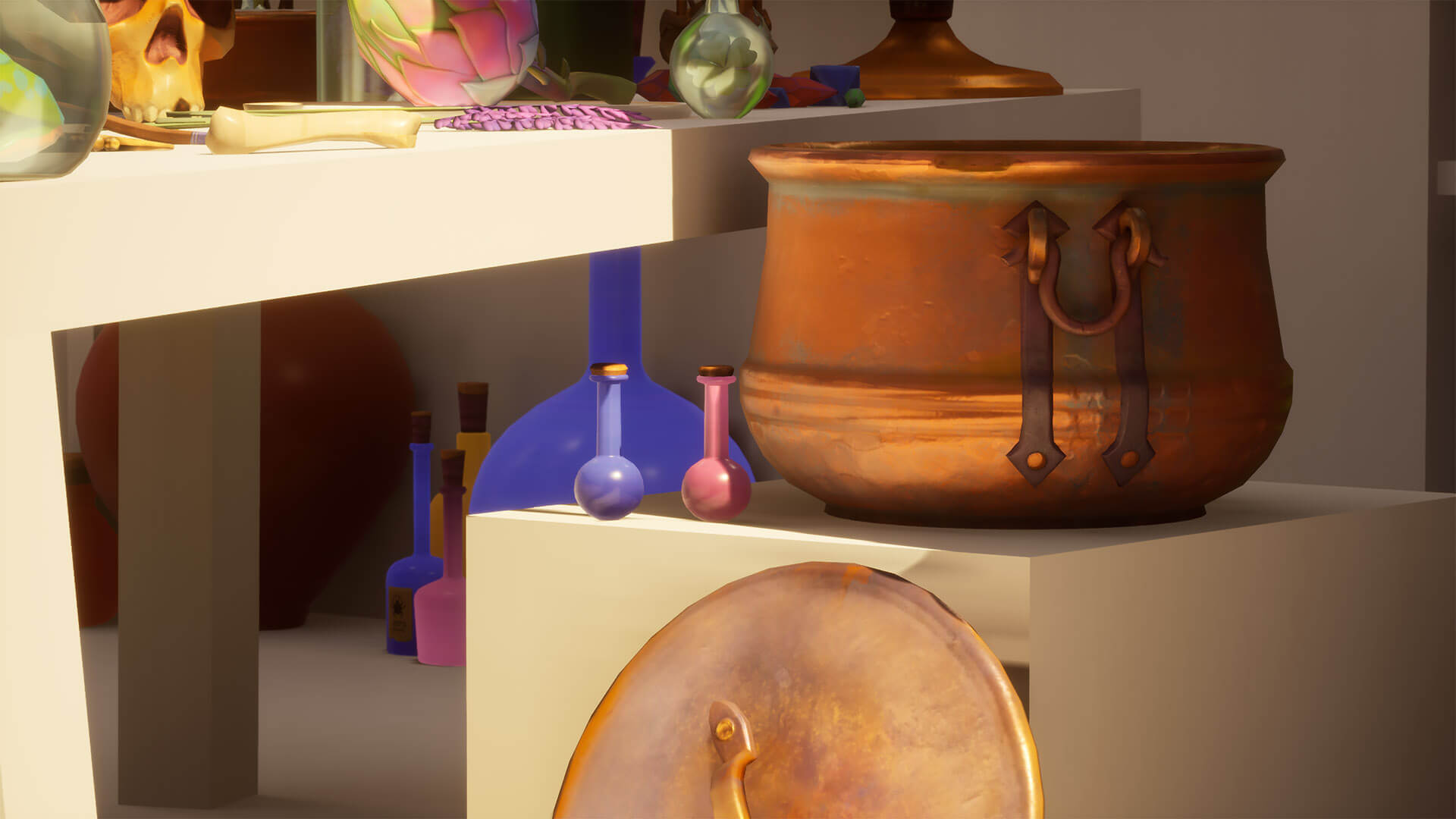 Potion Props Pack - 3D Model by seriouscat