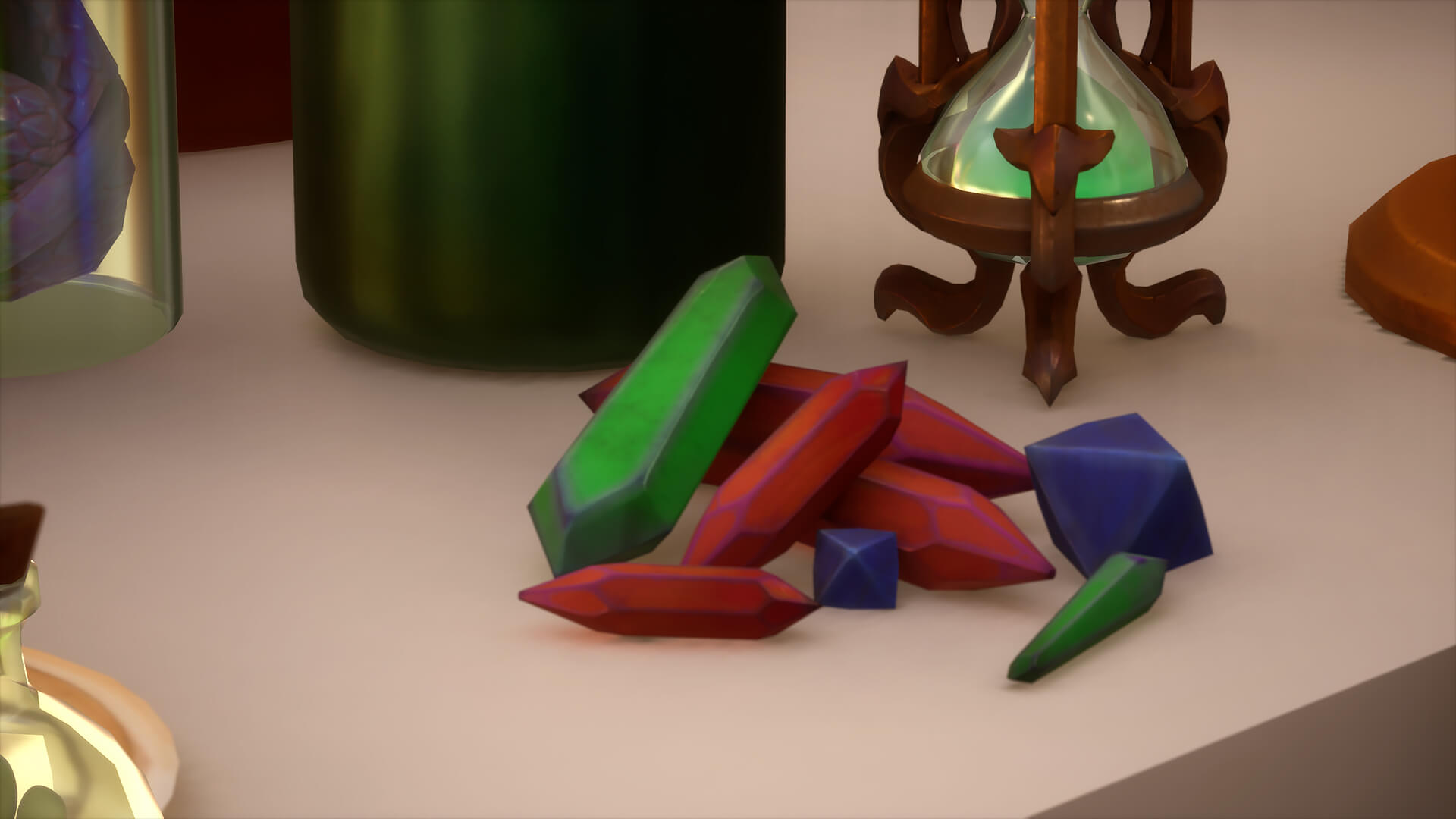 Potion Props Pack - 3D Model by seriouscat