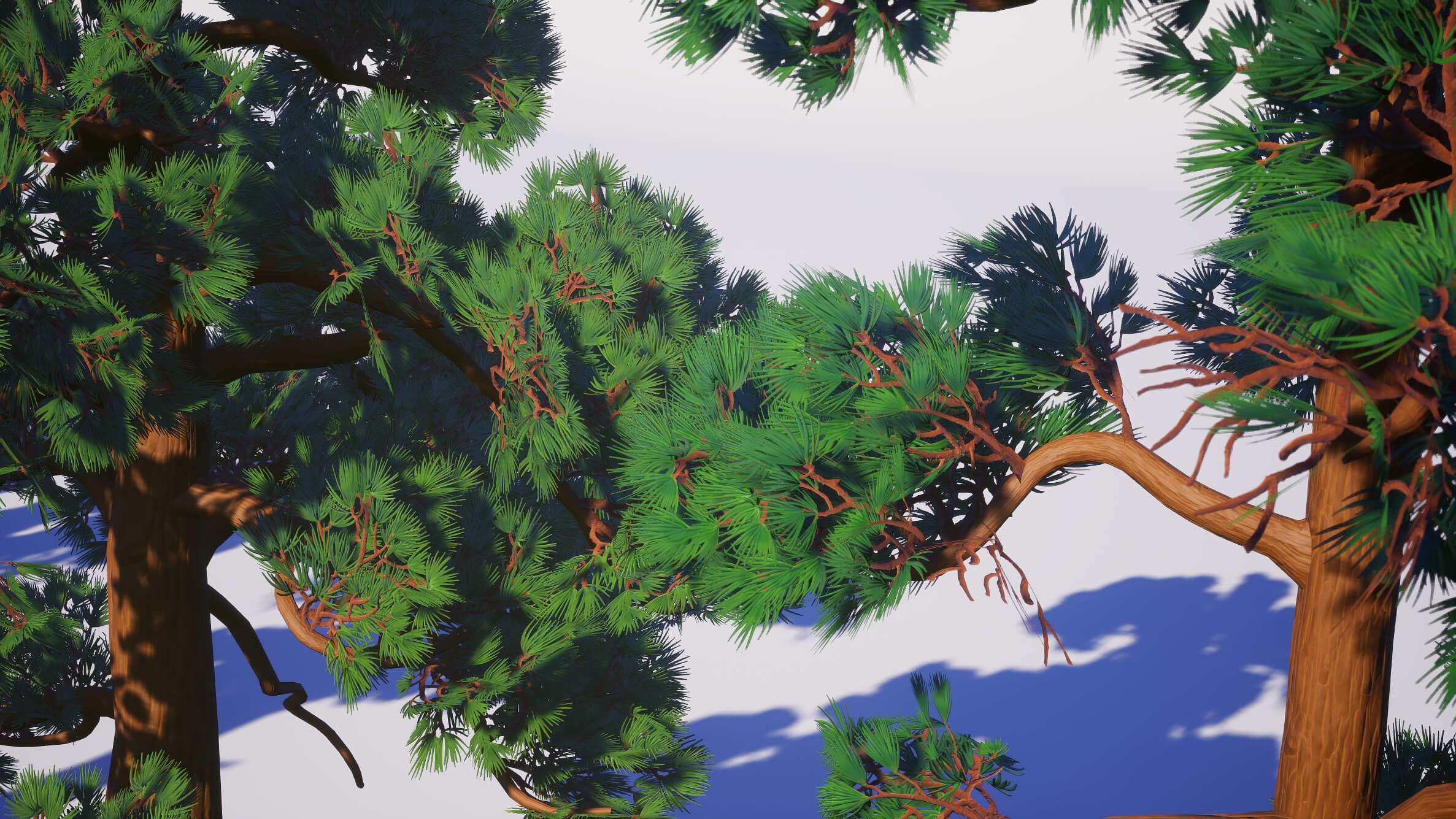 Simple Pines Pack - 3D Model by seriouscat