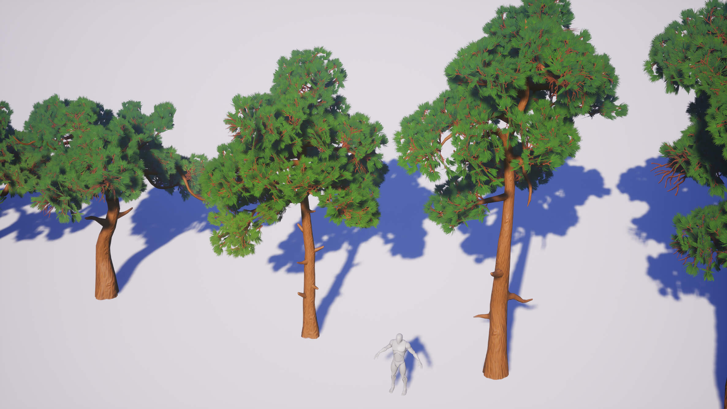 Simple Pines Pack - 3D Model by seriouscat