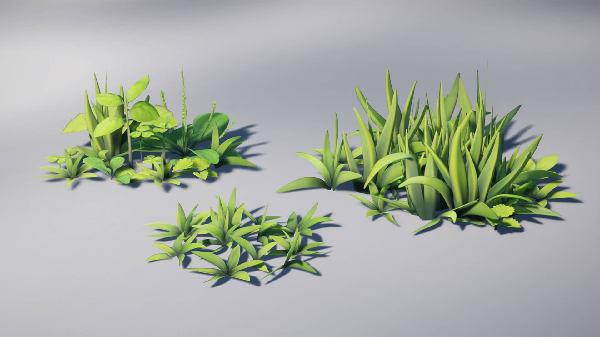 Stylized Plant Pack - 3D Model by seriouscat
