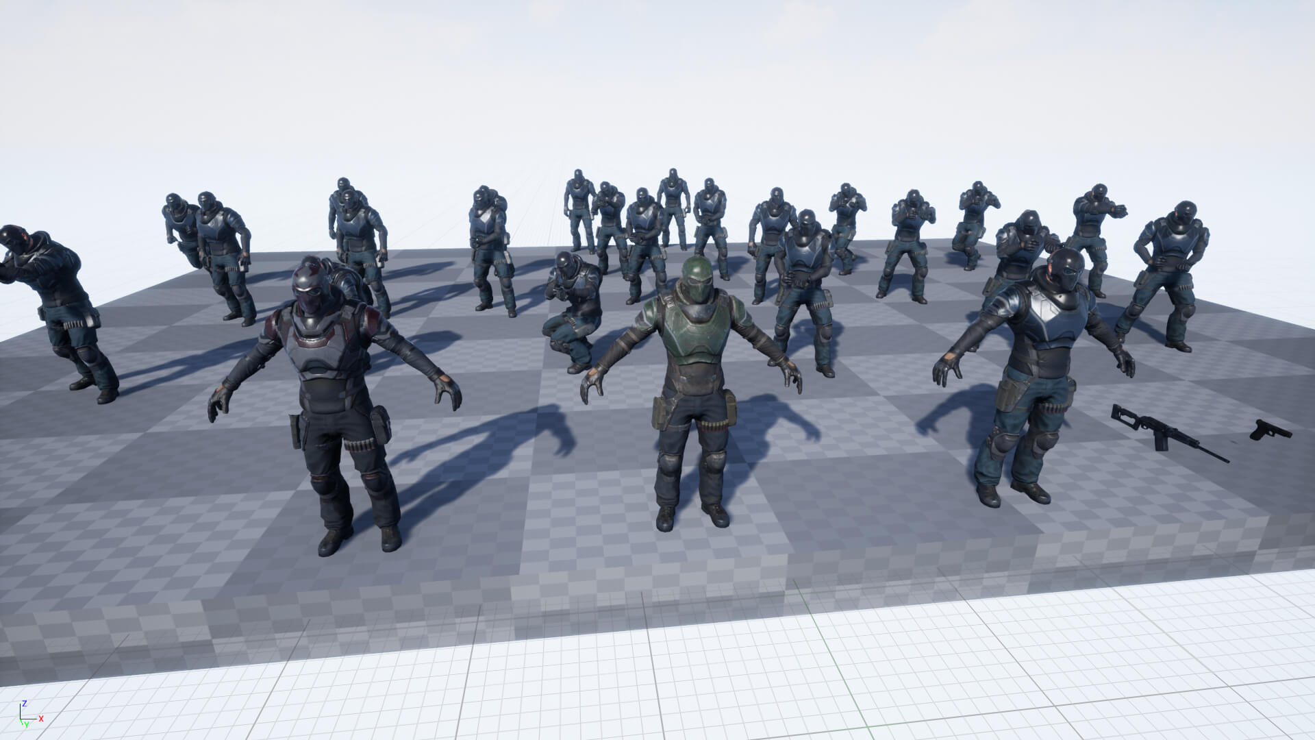 Character Raider 01 - 3D Model by SerjoCG