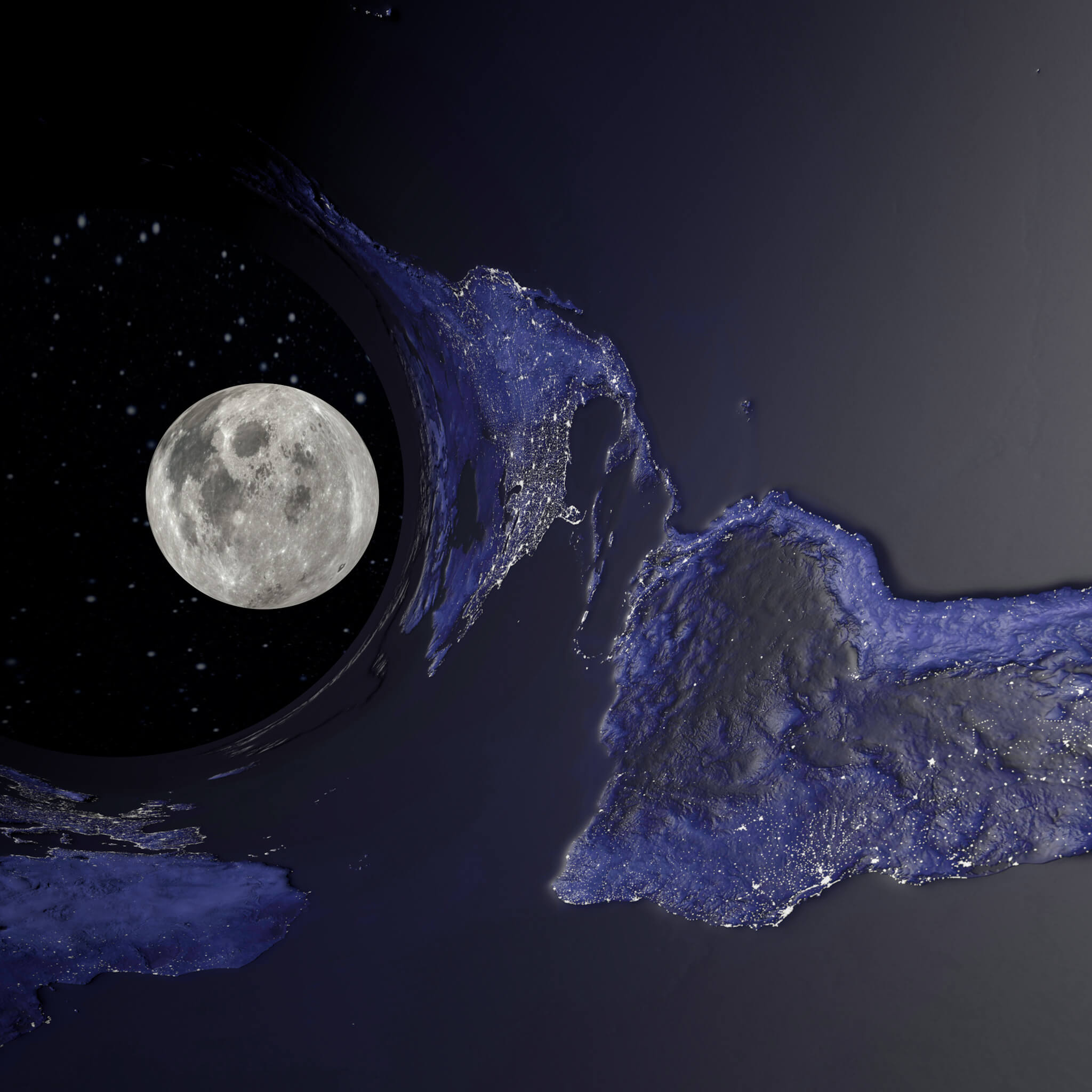 Abstract Planet Earth - 3D Model by Serks