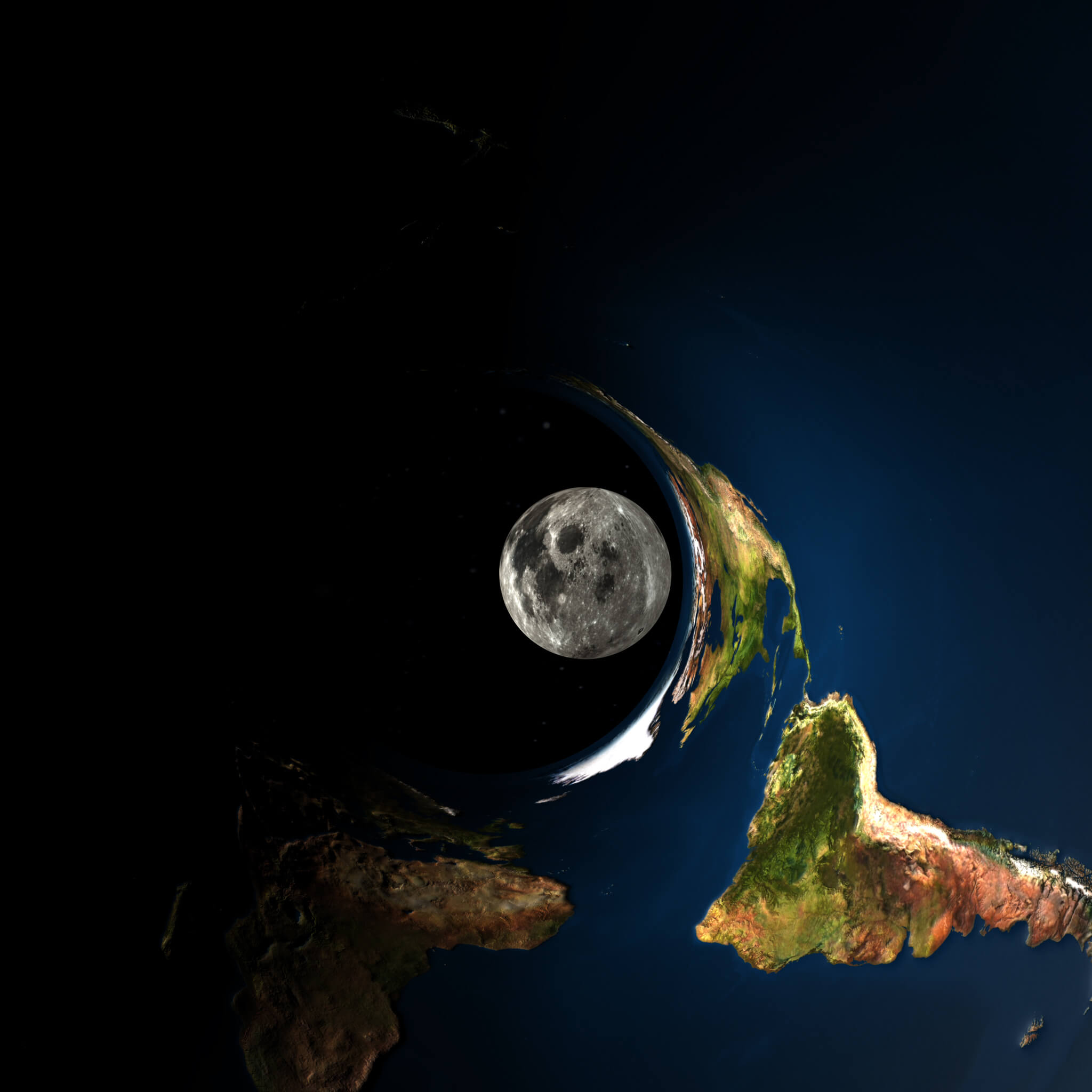 Abstract Planet Earth - 3D Model by Serks