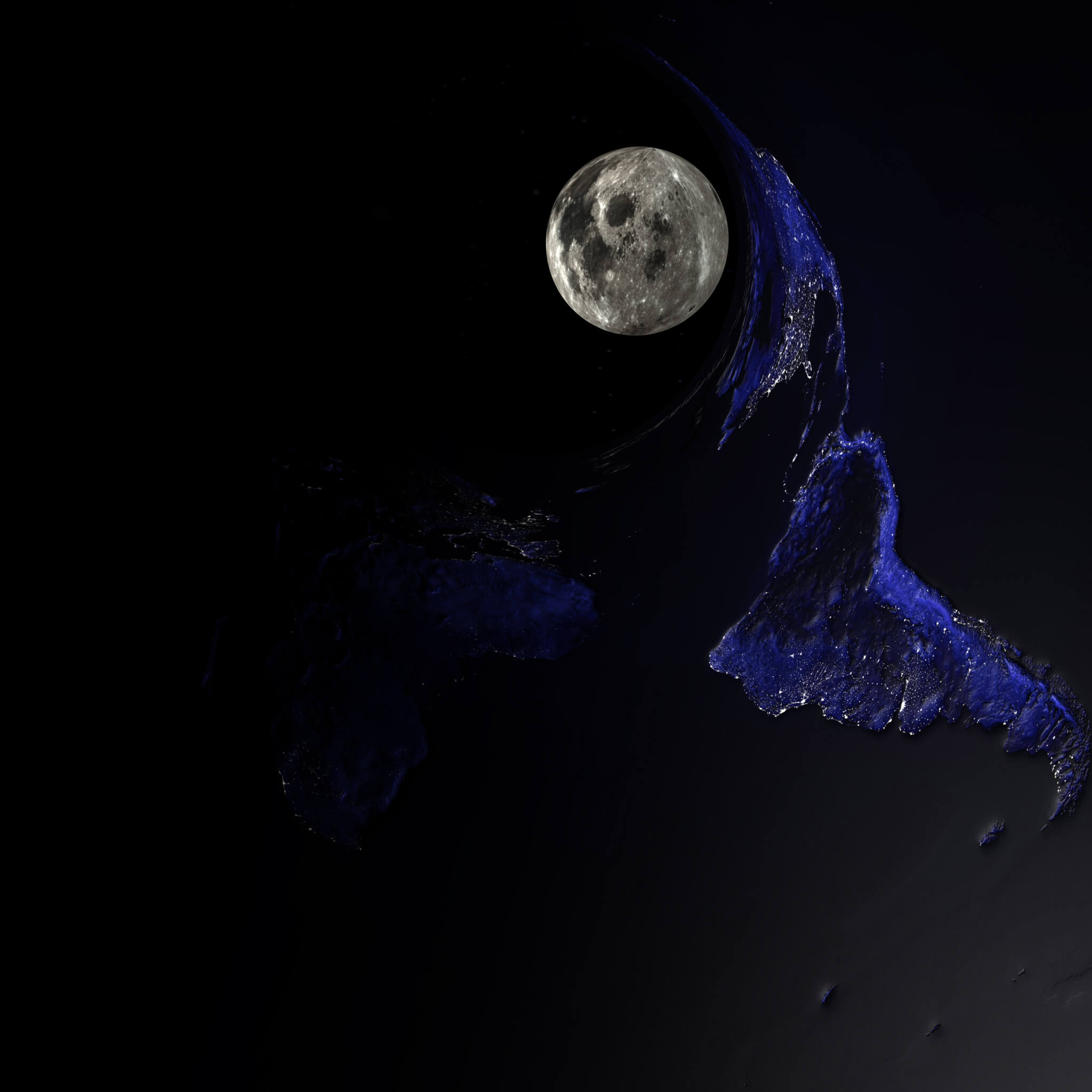 Abstract Planet Earth - 3D Model by Serks