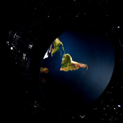 Abstract Planet Earth - 3D Model by Serks