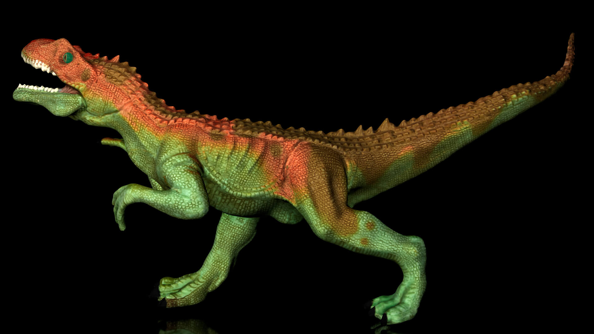 Dinosaur Predator Allosaurus - 3D Model by Serks