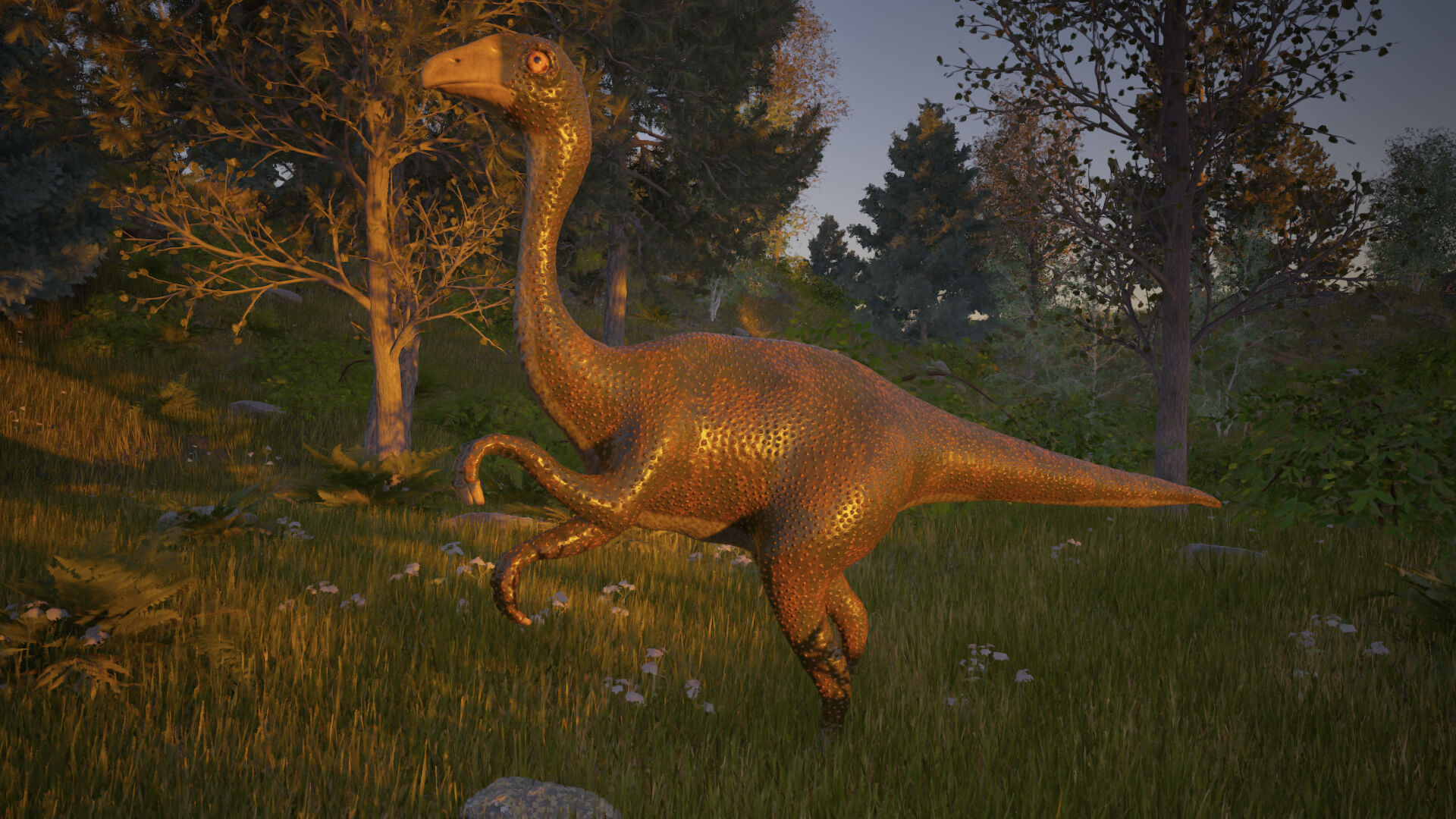 Dinosaur Struthiomimus - 3D Model by Serks
