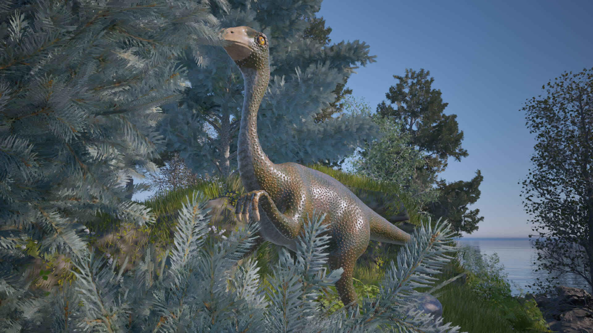 Dinosaur Struthiomimus - 3D Model by Serks