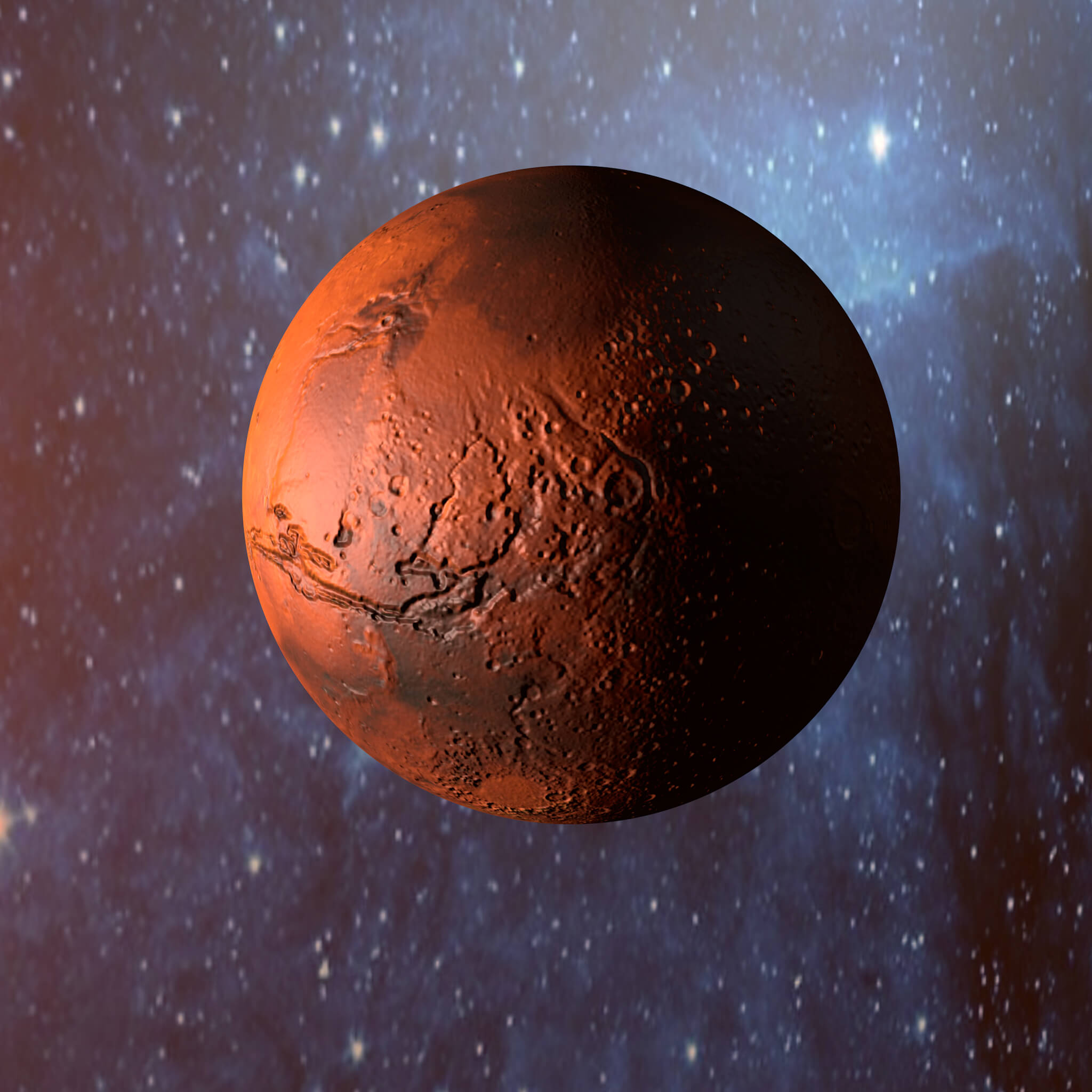 Photorealistic Model of The Solar System by Serks