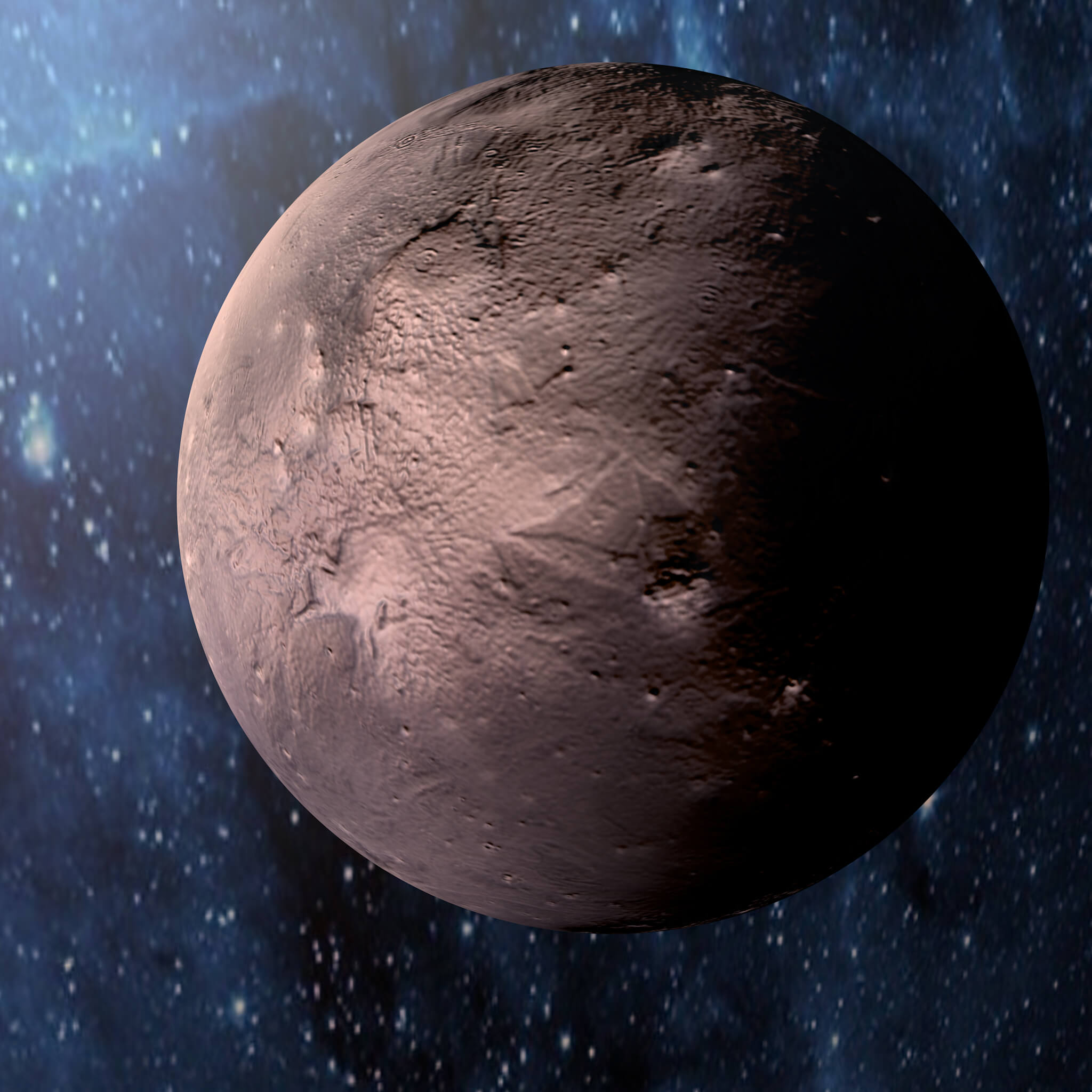 Photorealistic Model of The Solar System by Serks