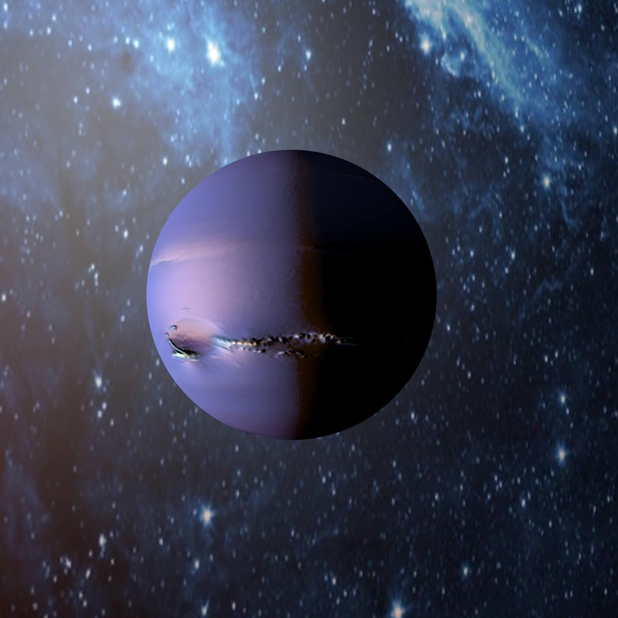 Photorealistic Model of The Solar System by Serks