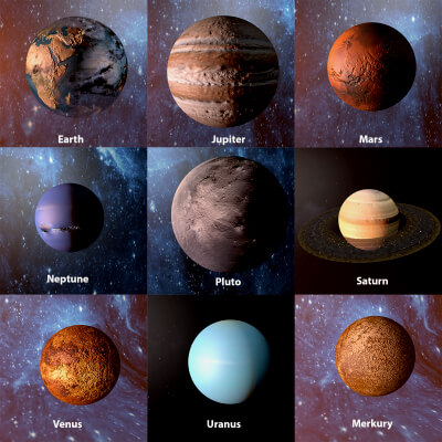 Photorealistic Model of The Solar System by Serks