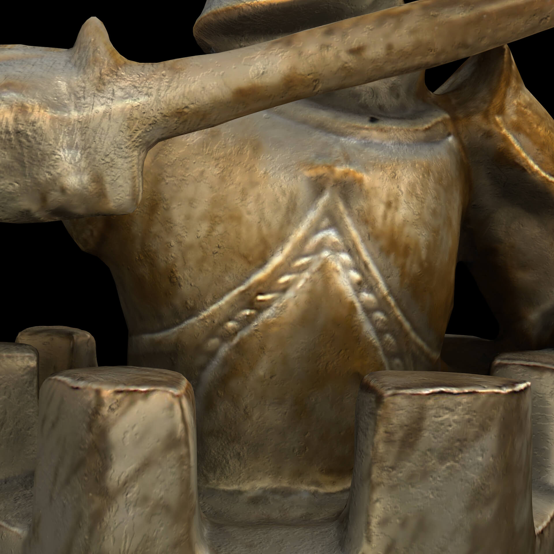 Rook Chess Piece - 3D Model by Serks