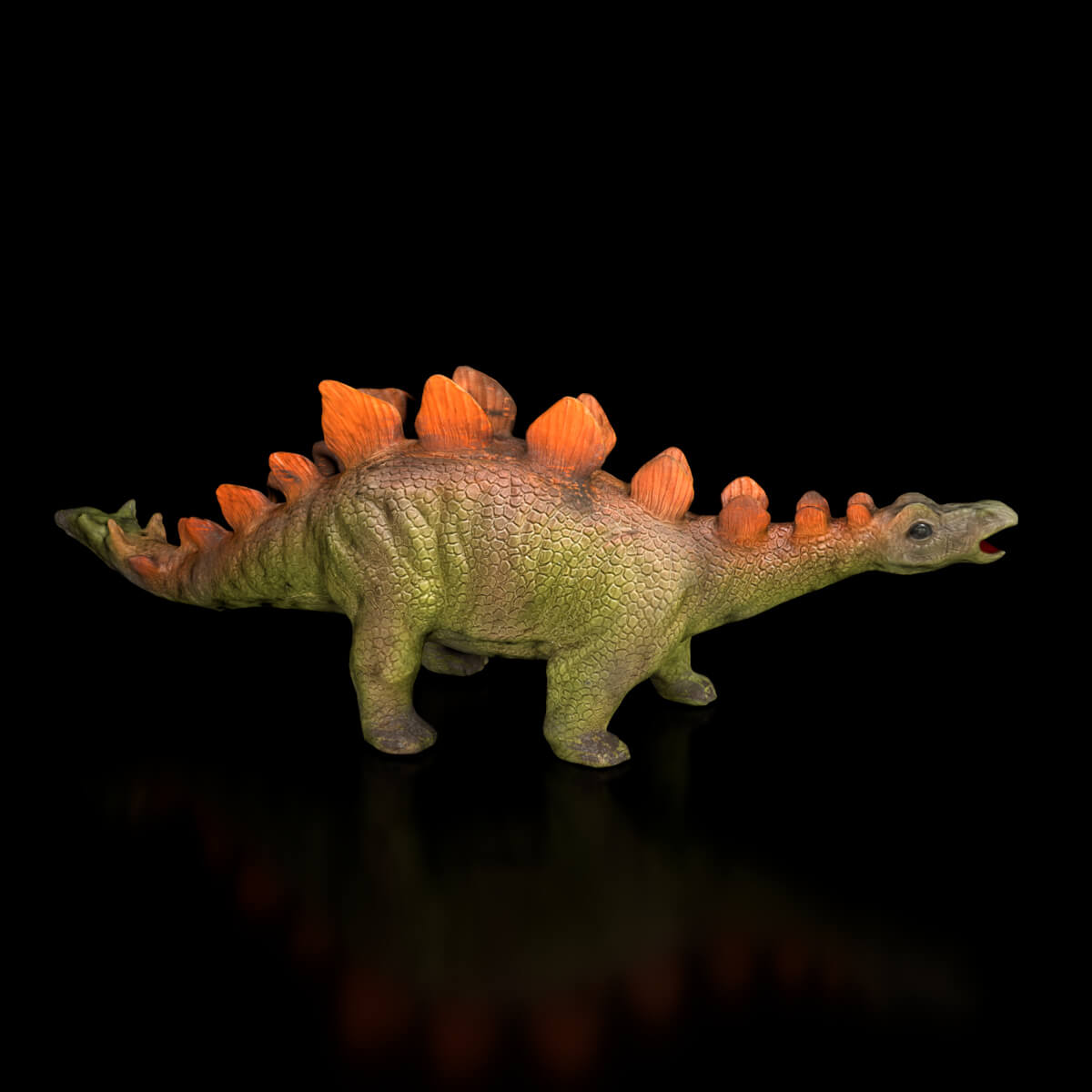Stegosaurus Herbivorous Dinosaur - 3D Model by Serks
