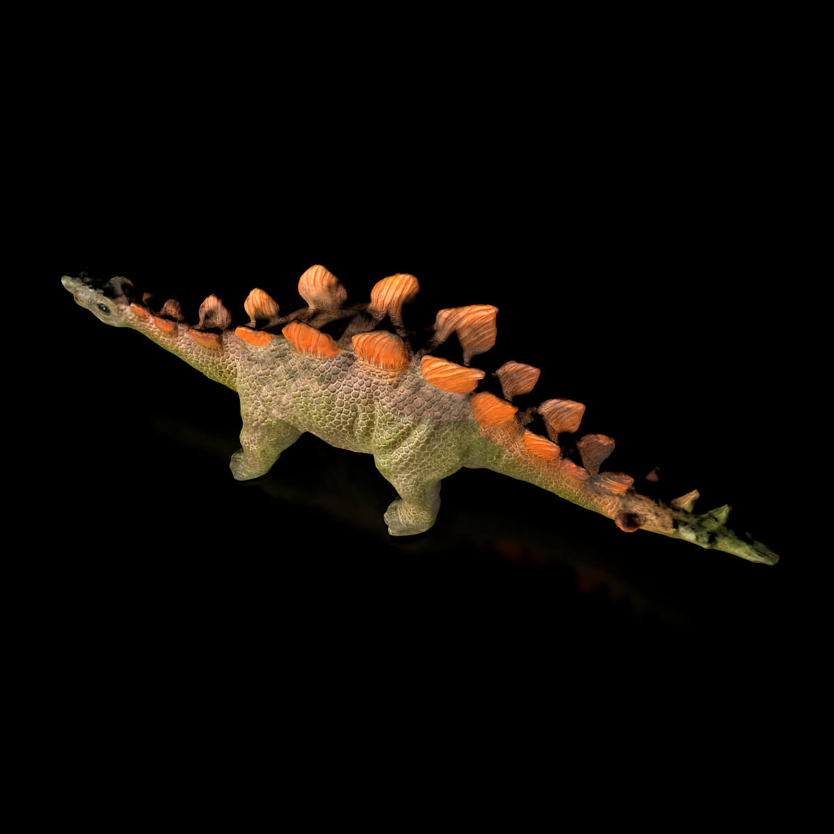 Stegosaurus Herbivorous Dinosaur - 3D Model by Serks